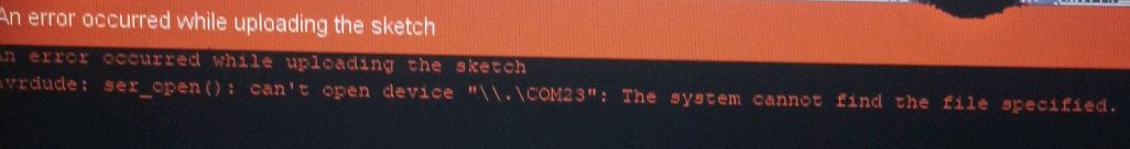 An error occurred while uploading the sketch | StudyX