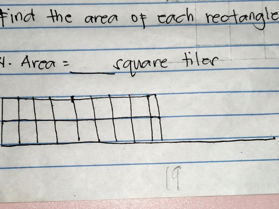 Find the area of each rectangle. 4. Area = | StudyX