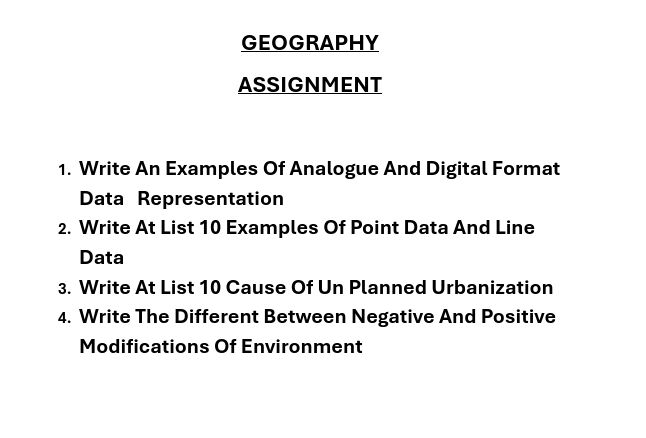 1. Write An Examples Of Analogue And Digital | StudyX