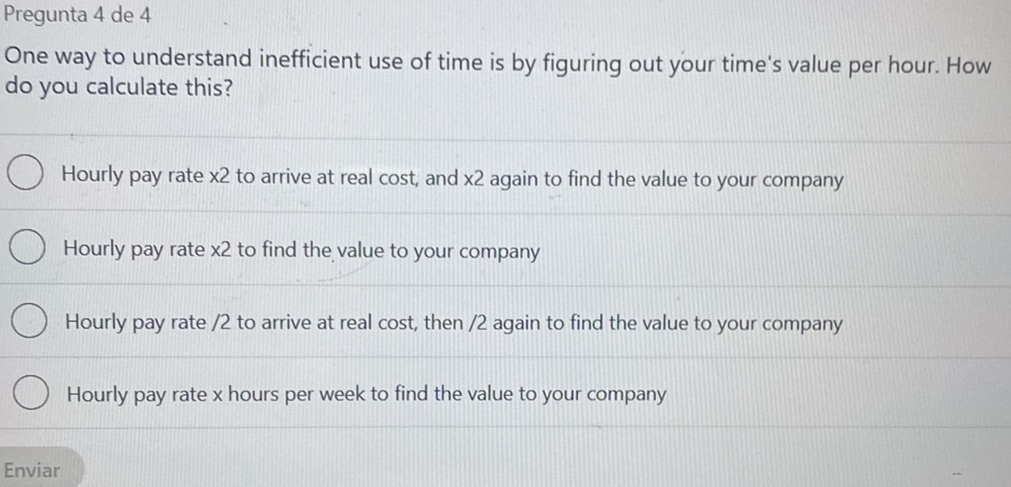 One way to understand inefficient use of | StudyX