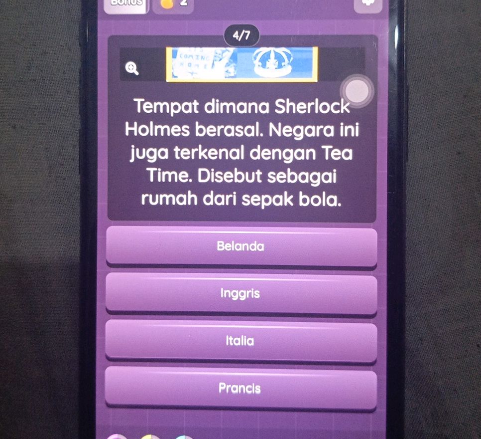 Tempat dimana Sherlock Holmes berasal. | StudyX