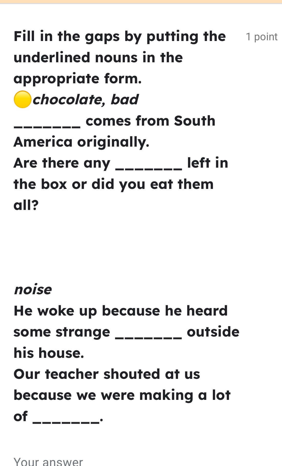 Fill in the gaps by putting the underlined | StudyX