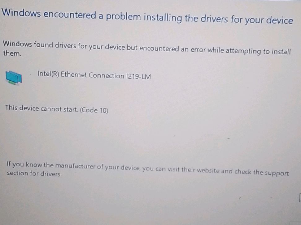 Windows encountered a problem installing the | StudyX