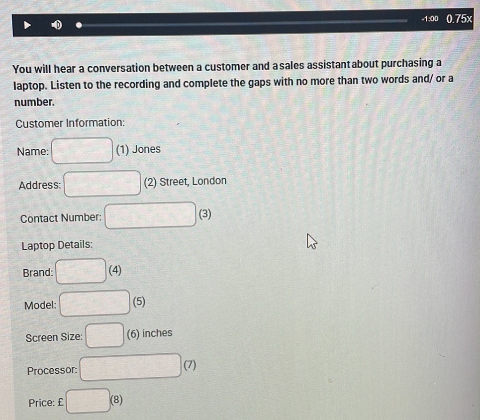 You will hear a conversation between a | StudyX