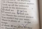 Choose the correct answer. Look up all the
