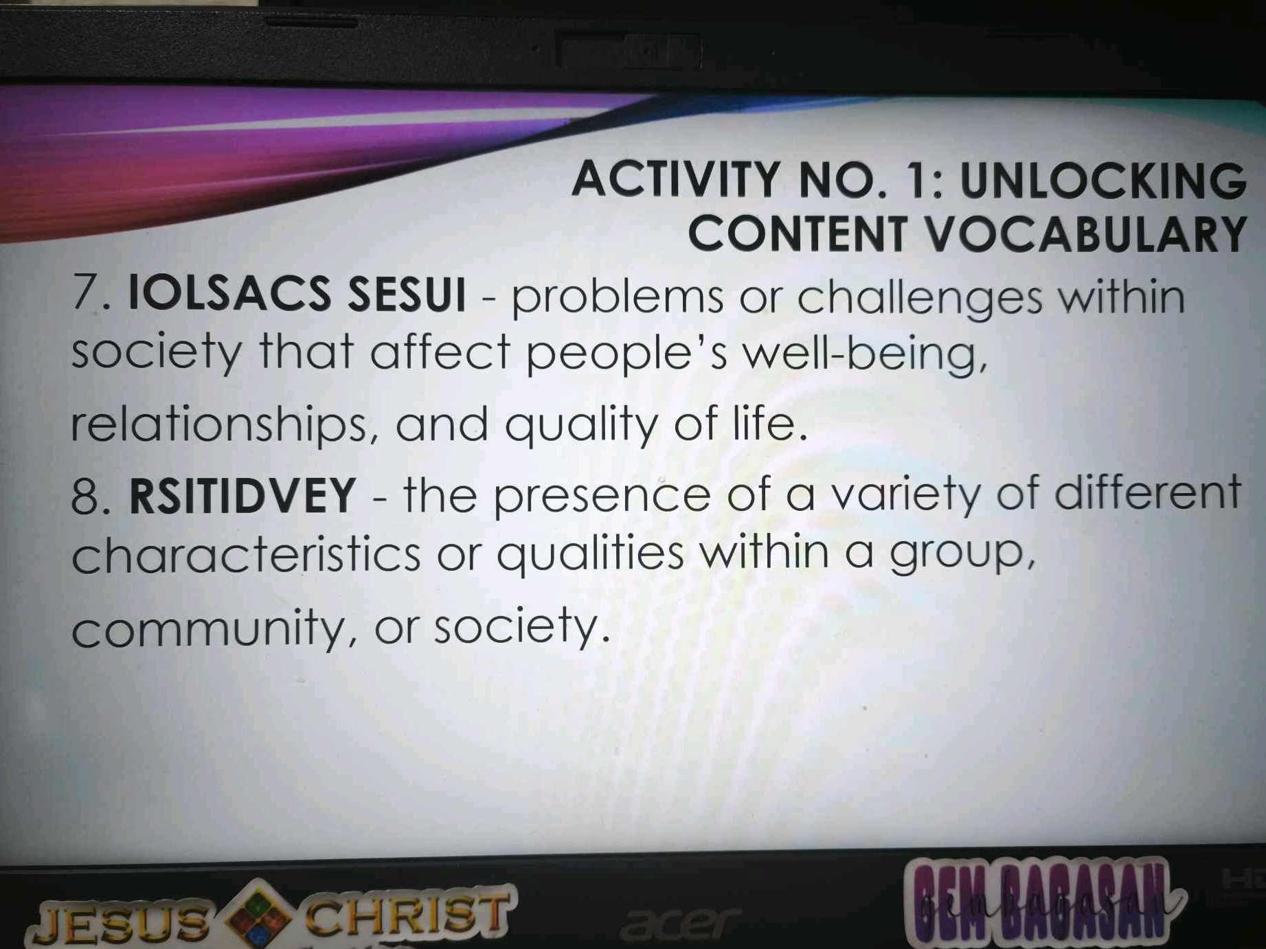 IOLSACS SESUI - problems or challenges