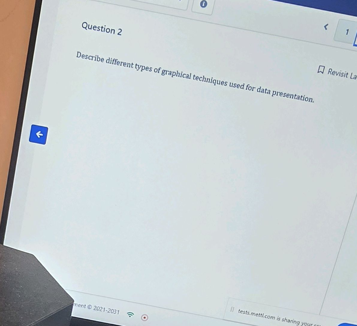 Question 2 Describe different types of | StudyX