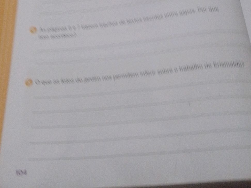 As páginas 6 e 7 trazem trechos de textos | StudyX