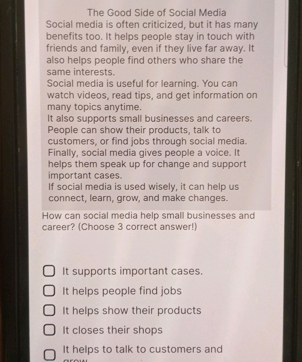 How can social media help small businesses | StudyX