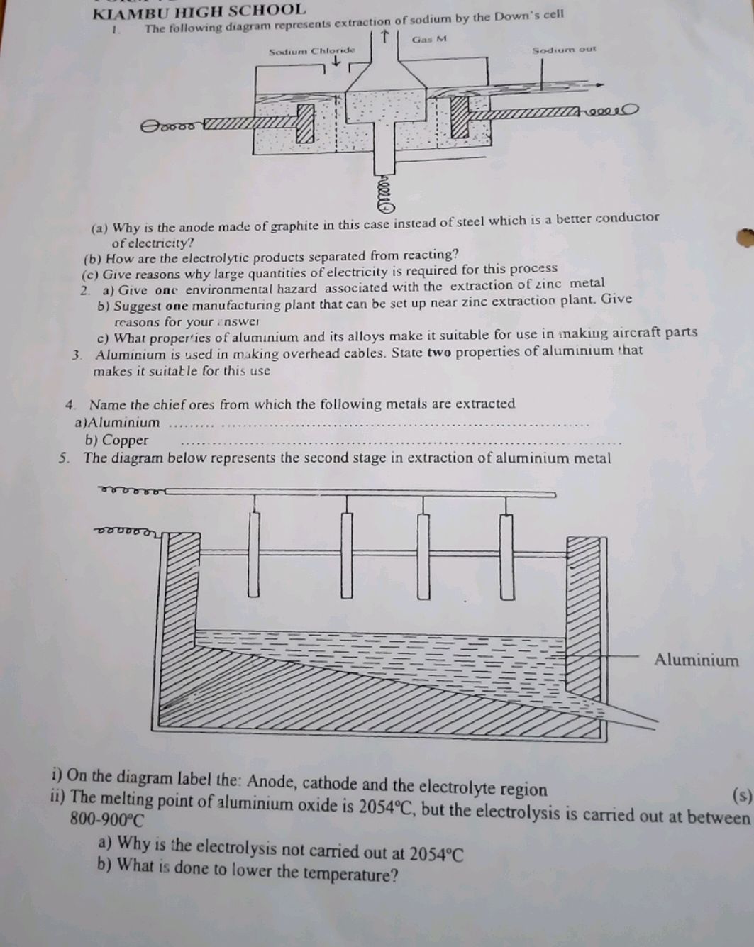 1. The following diagram represents | StudyX