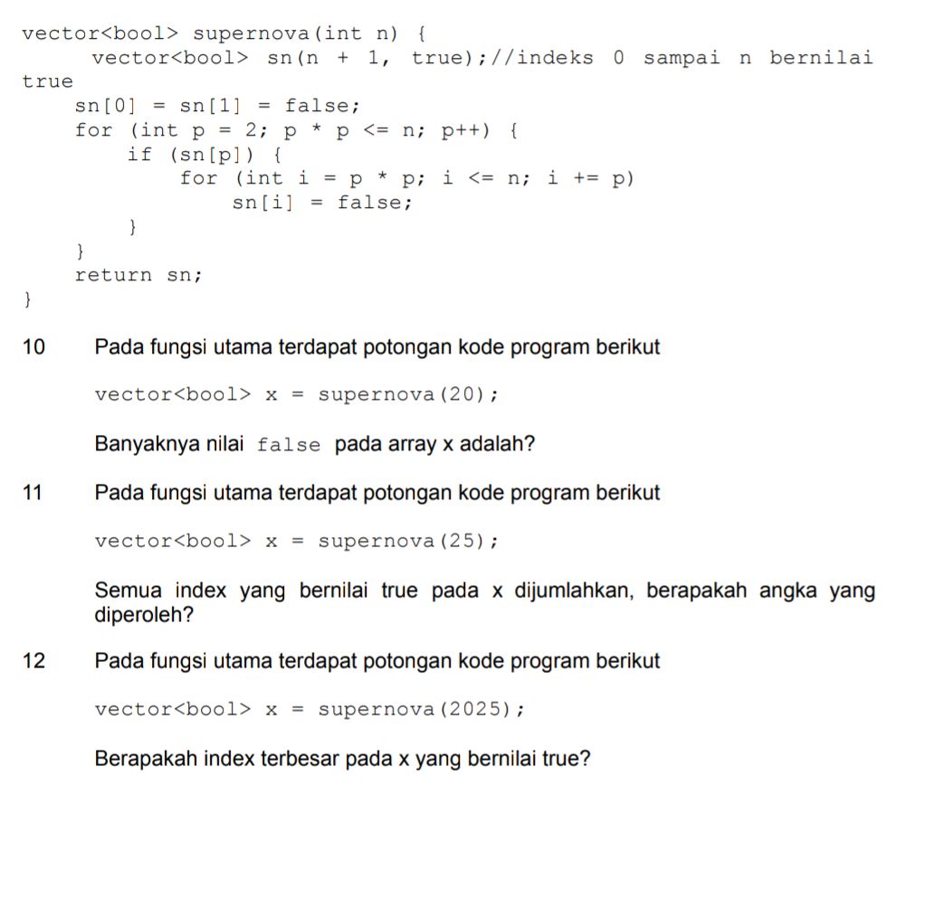 10 Pada fungsi utama terdapat potongan kode | StudyX