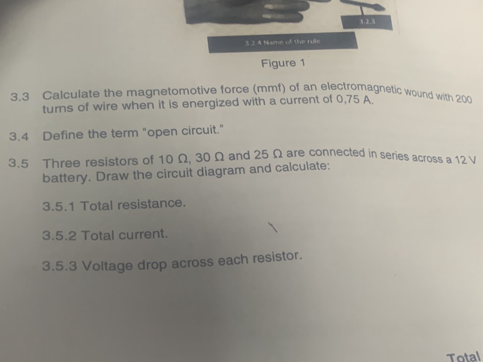 3.3 Calculate the magnetomotive force (mmf) | StudyX