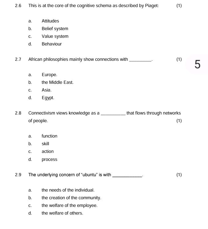 2.6 This is at the core of the cognitive | StudyX