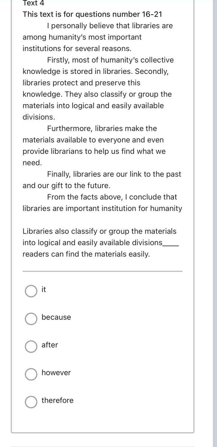 Libraries also classify or group the | StudyX