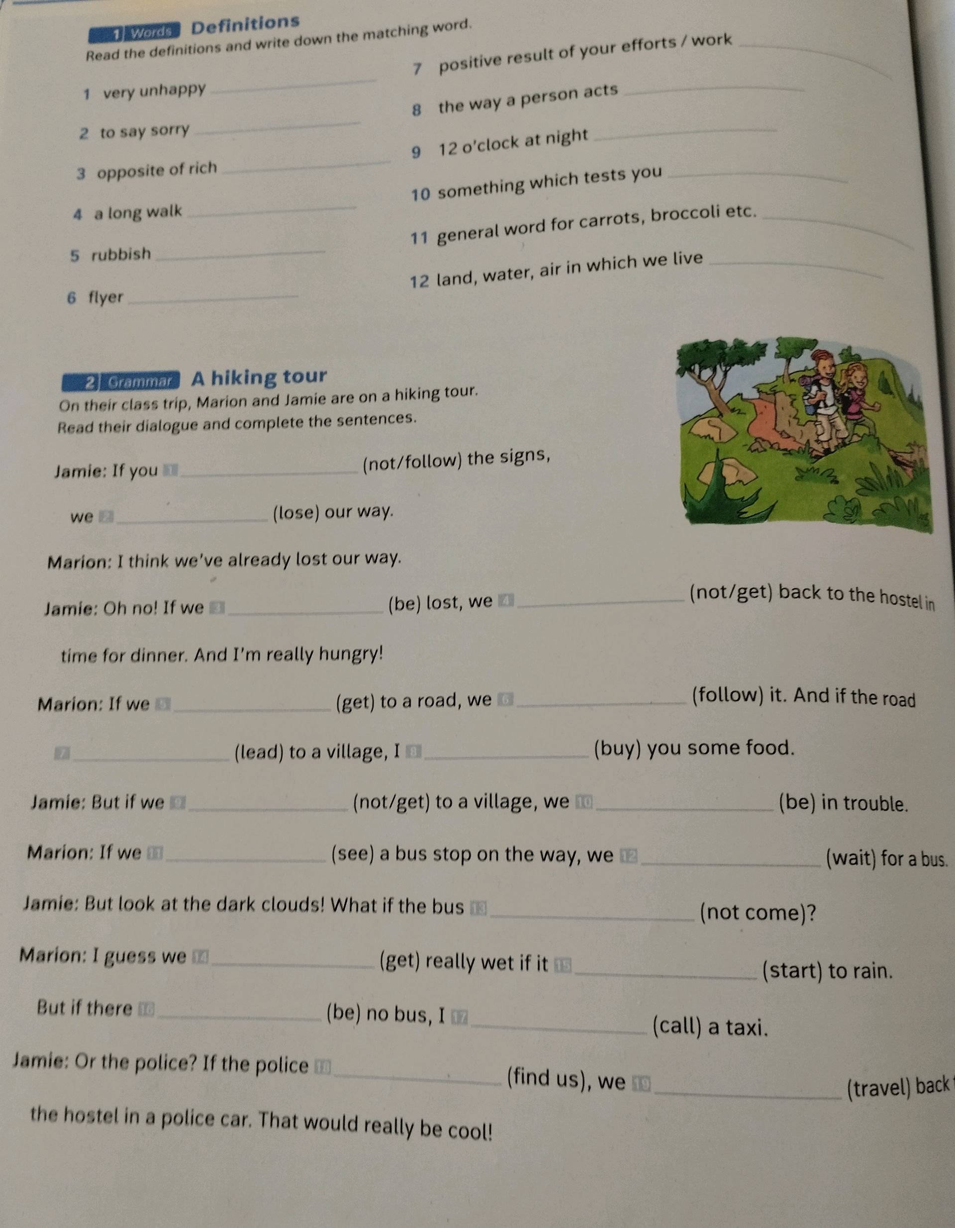 1 Words Definitions Read the definitions and | StudyX