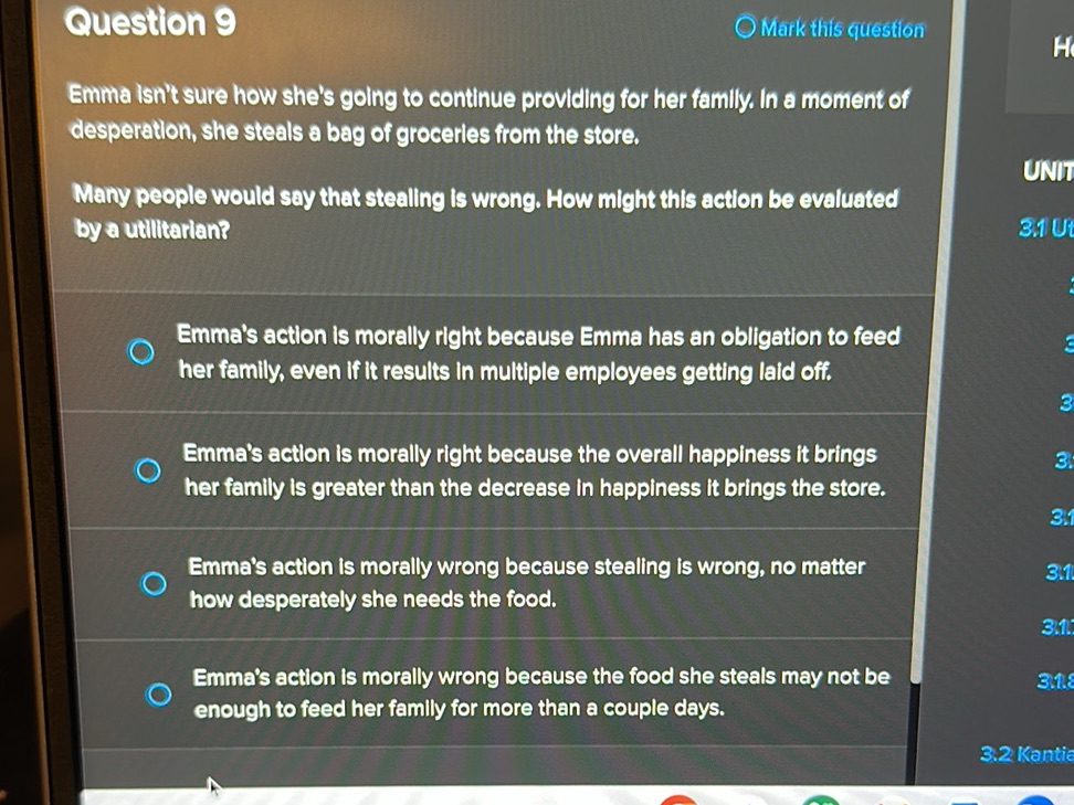 Question 9 Emma isn't sure how she's going | StudyX