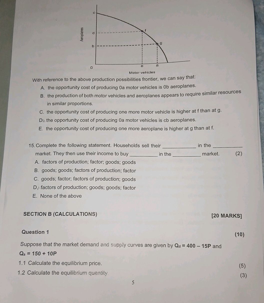 With reference to the above production | StudyX