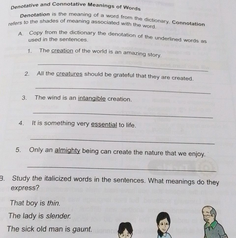 Denotative and Connotative Meanings of Words | StudyX