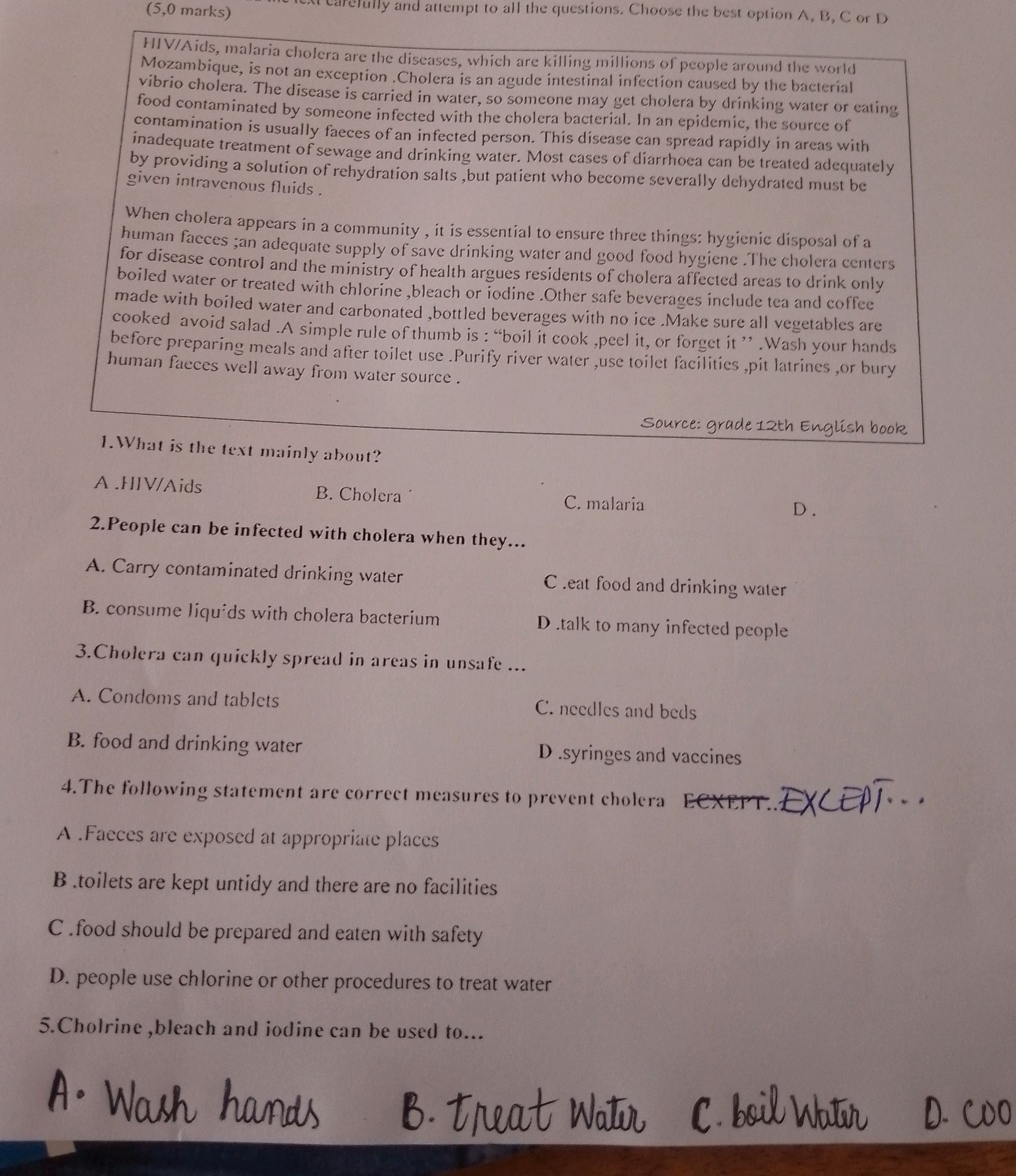 1. What is the text mainly about? A. | StudyX