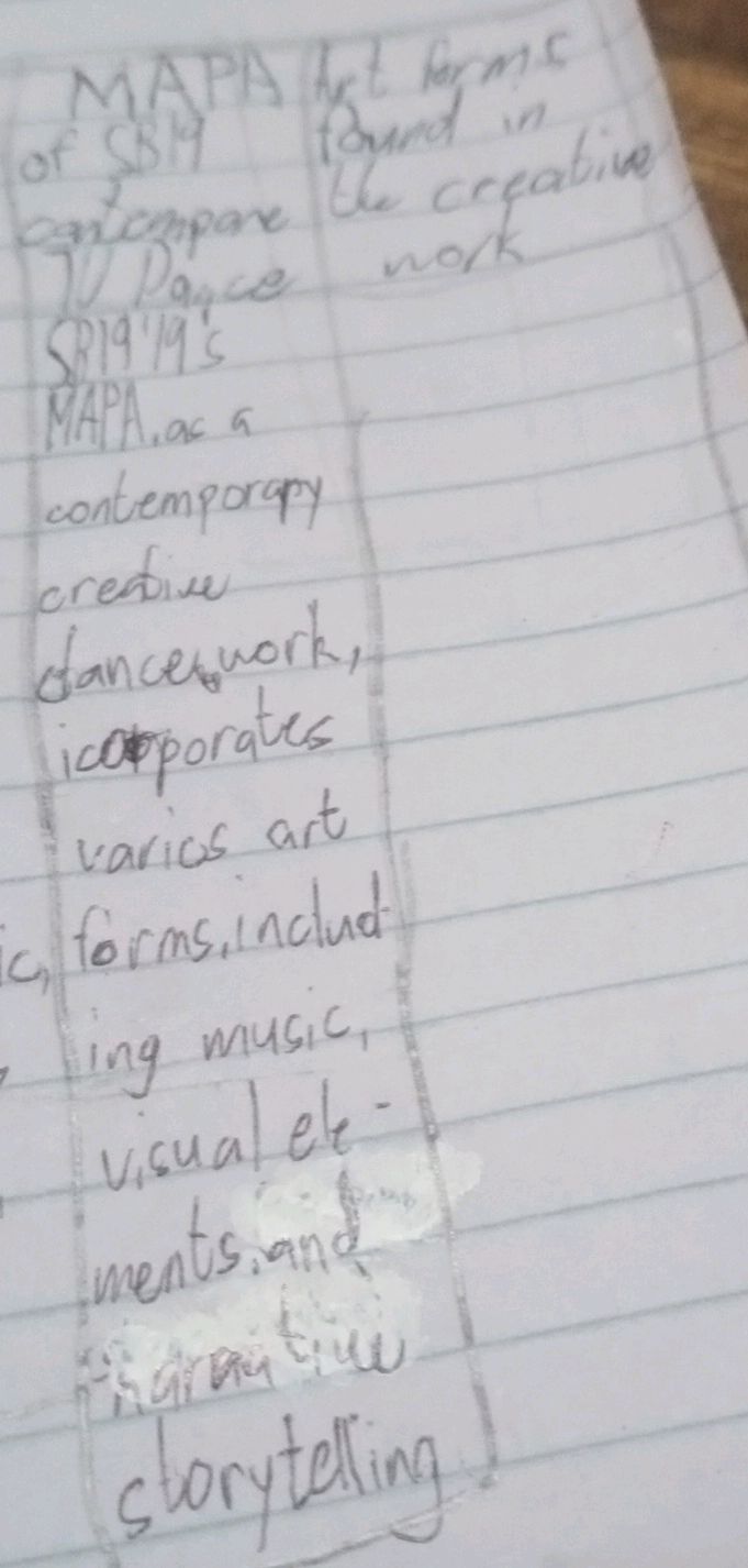 MAPA art forms of SB19 found in the creative | StudyX