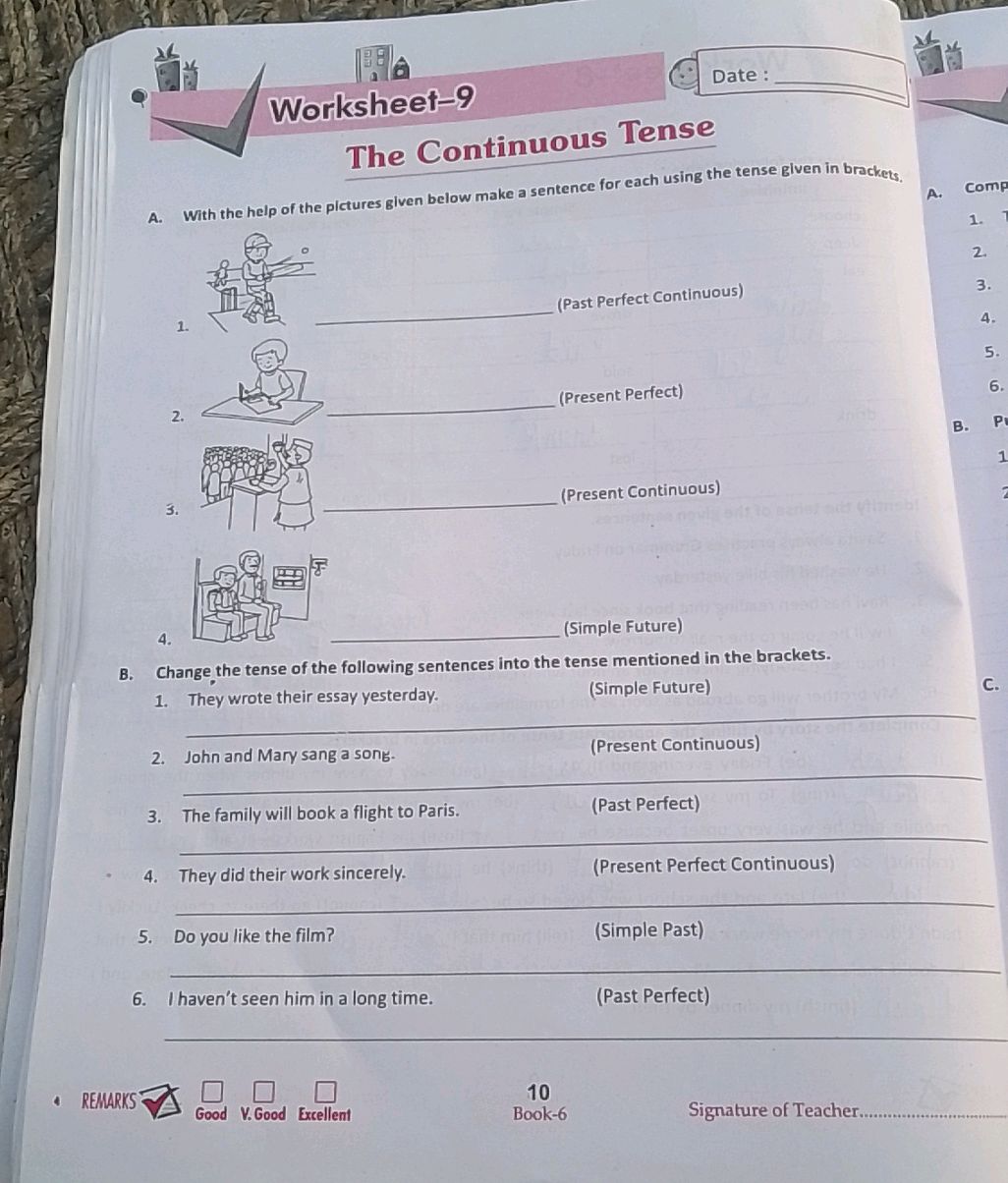 A. With the help of the pictures given below | StudyX