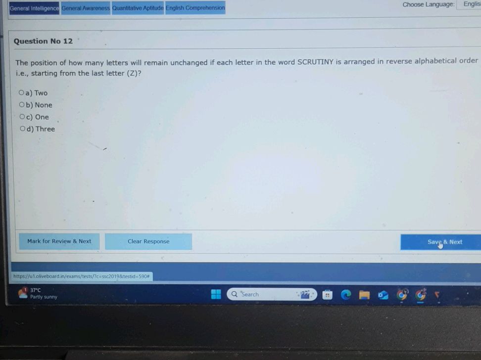 The position of how many letters will remain | StudyX