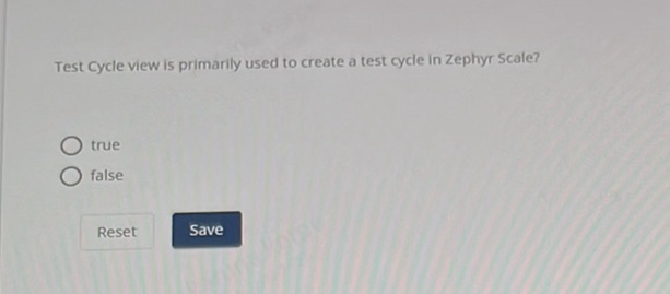 Test Cycle view is primarily used to create | StudyX