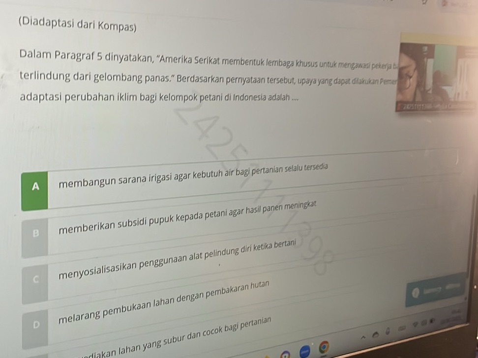 (Diadaptasi dari Kompas) Dalam Paragraf 5 | StudyX