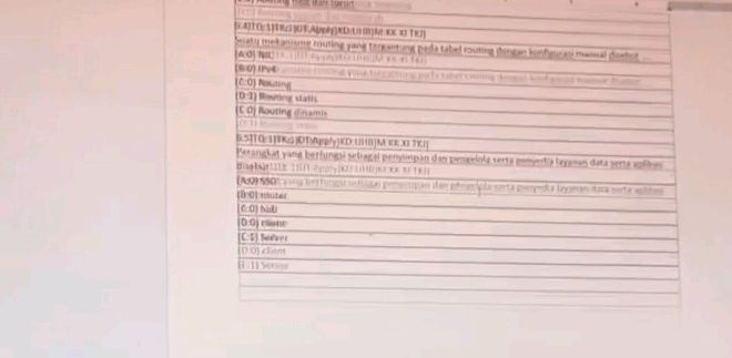 Suatu mekanisme routing yang tergantung pada | StudyX