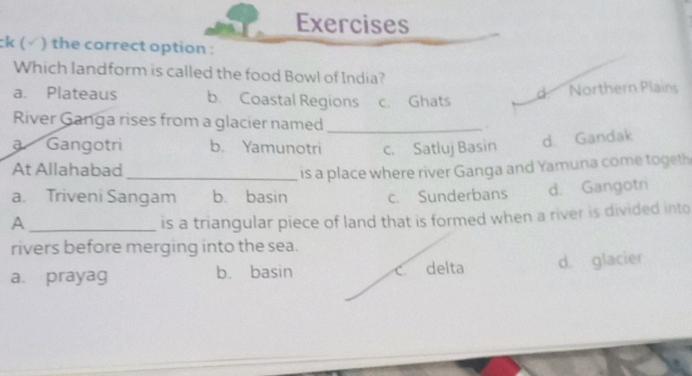 Which landform is called the food Bowl of