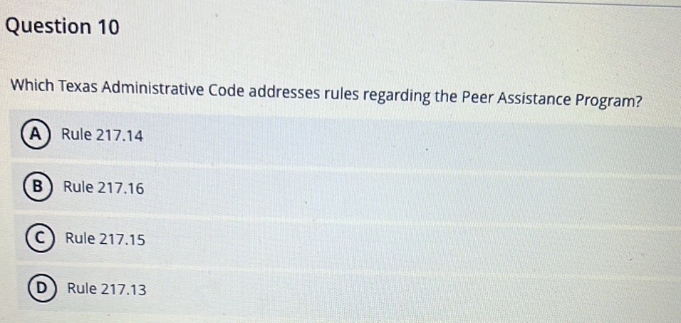 Which Texas Administrative Code addresses | StudyX