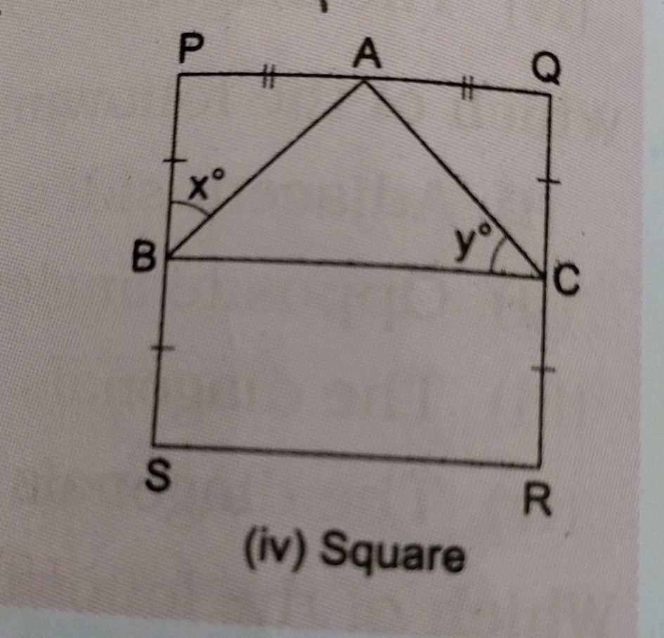 The image shows a square with a triangle | StudyX