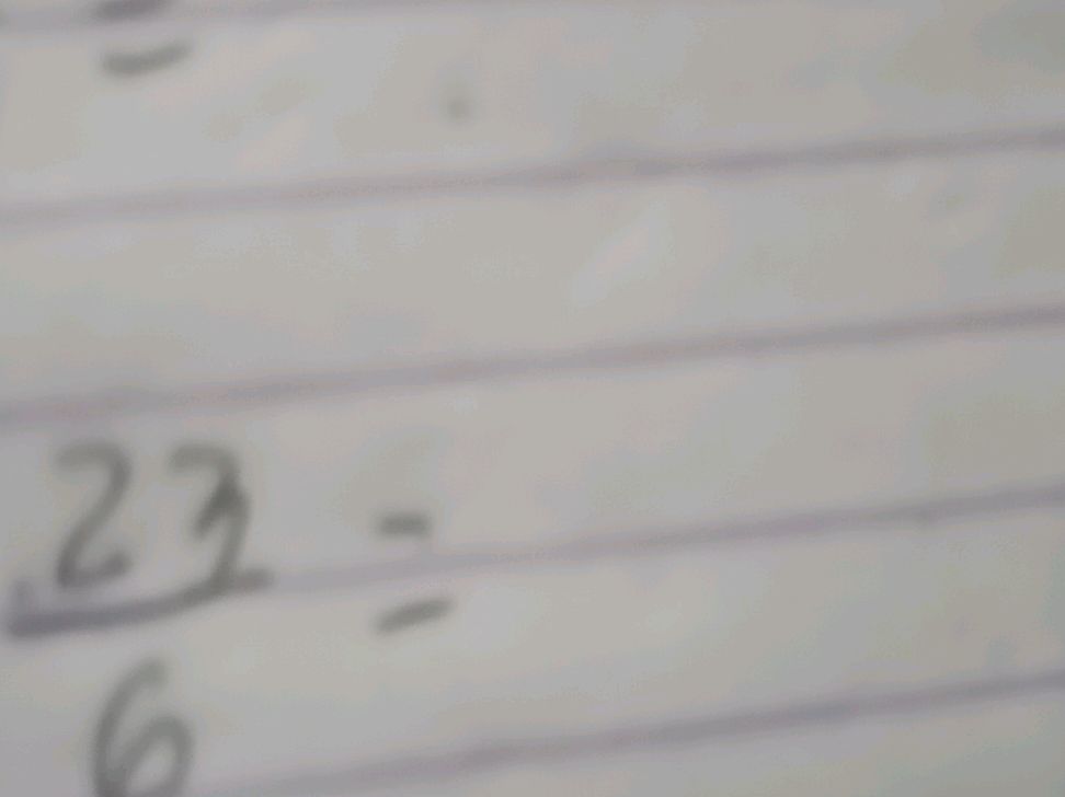 Dividing 23 by 6 | StudyX