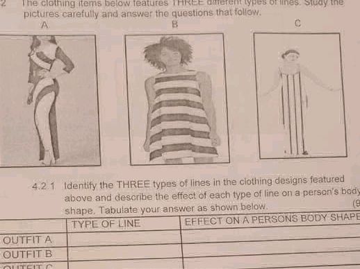 The clothing items below features THREE | StudyX