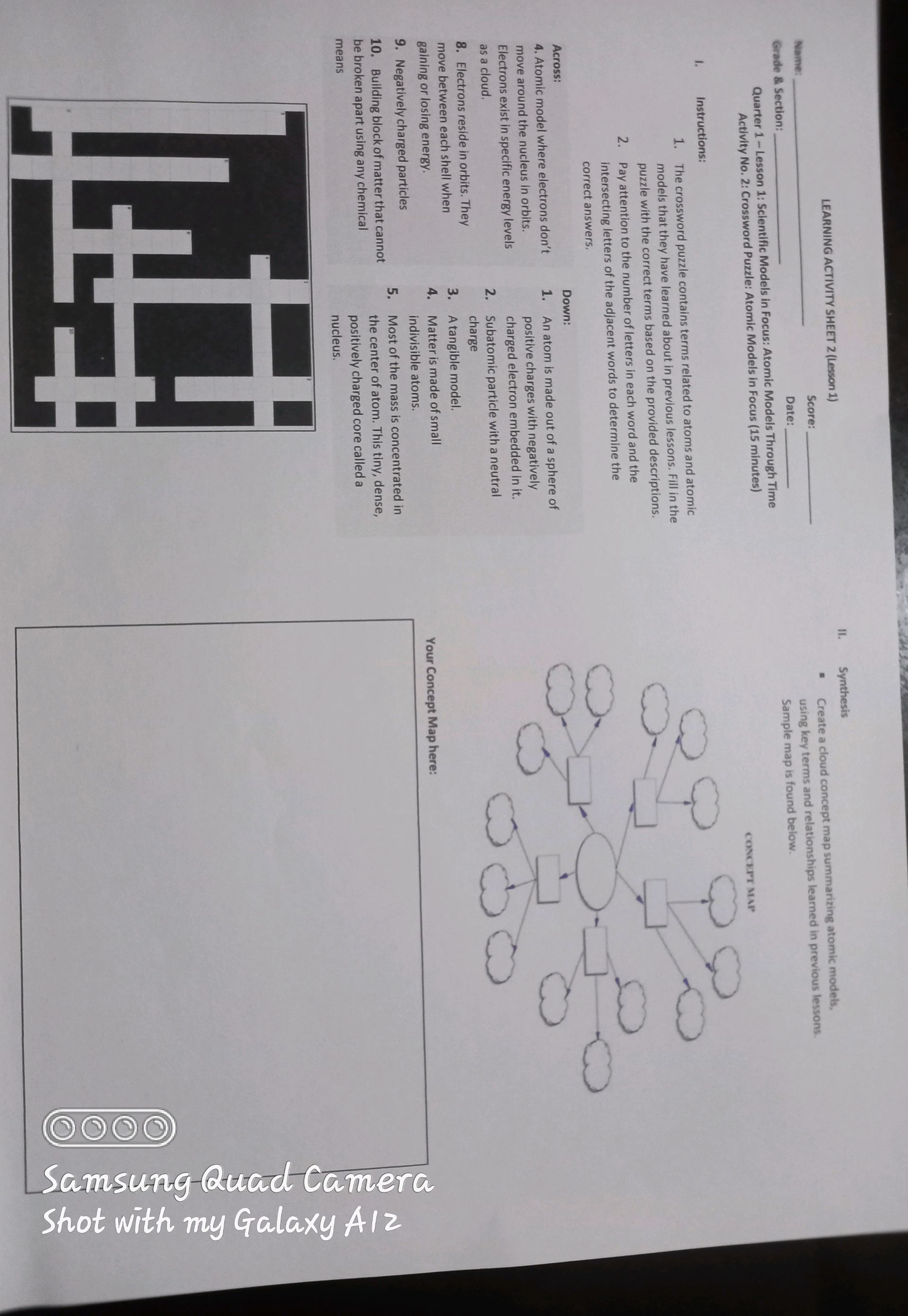 LEARNING ACTIVITY SHEET 2 (Lesson 1) Quarter | StudyX