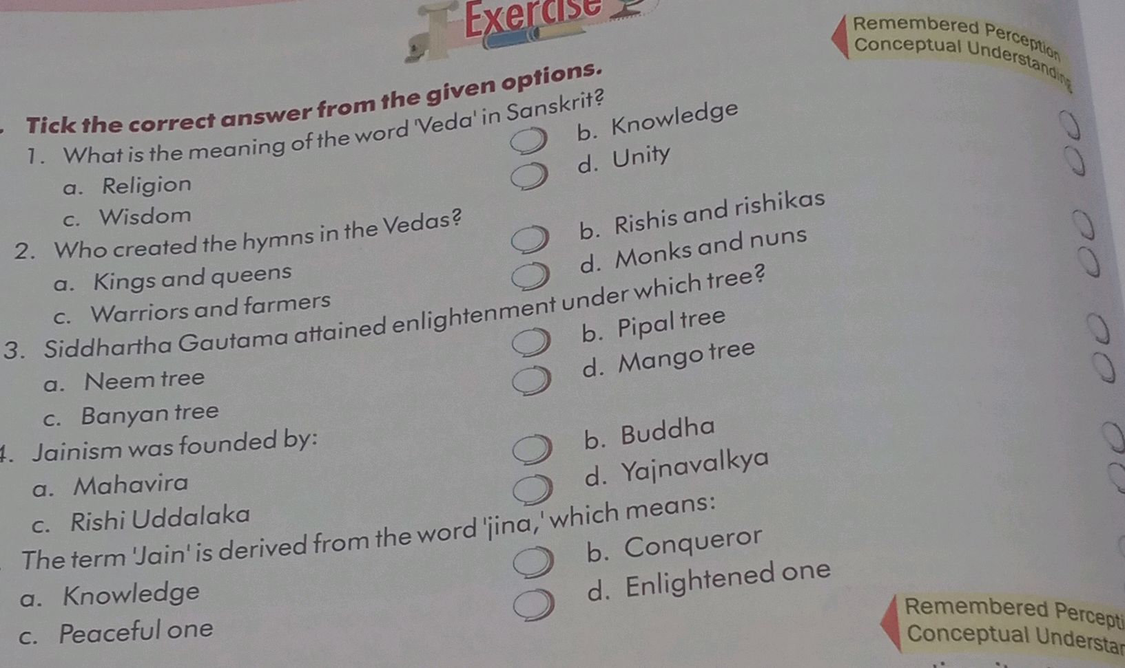 1. What is the meaning of the word 'Veda' in | StudyX