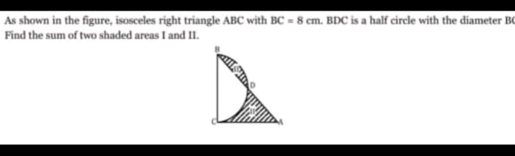 As shown in the figure, isosceles right | StudyX