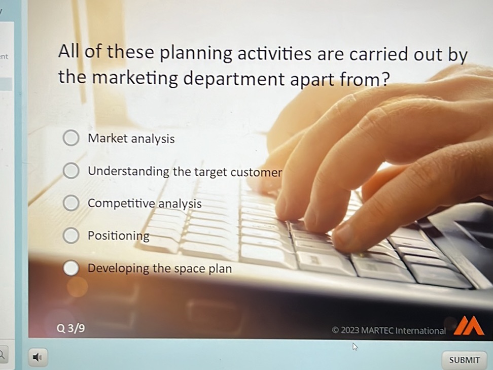 All of these planning activities are carried | StudyX