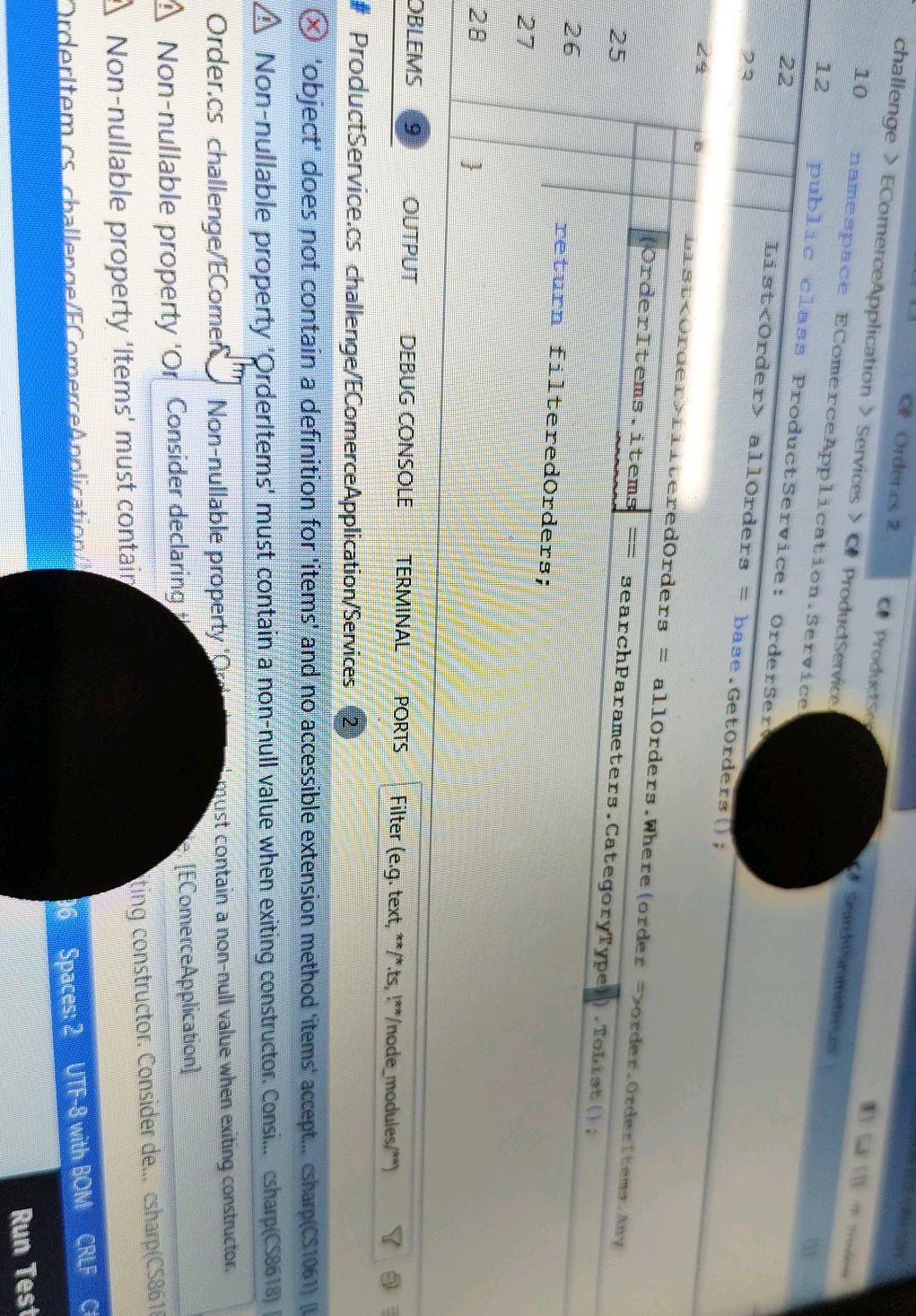 The code snippet has the following error: | StudyX