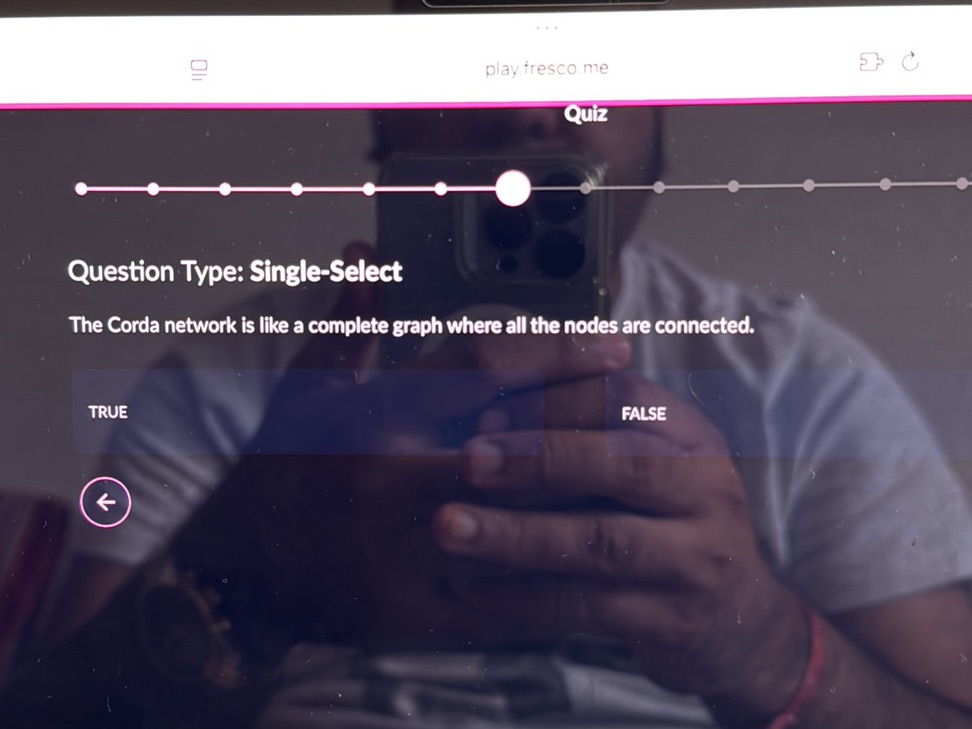 The Corda network is like a complete graph | StudyX