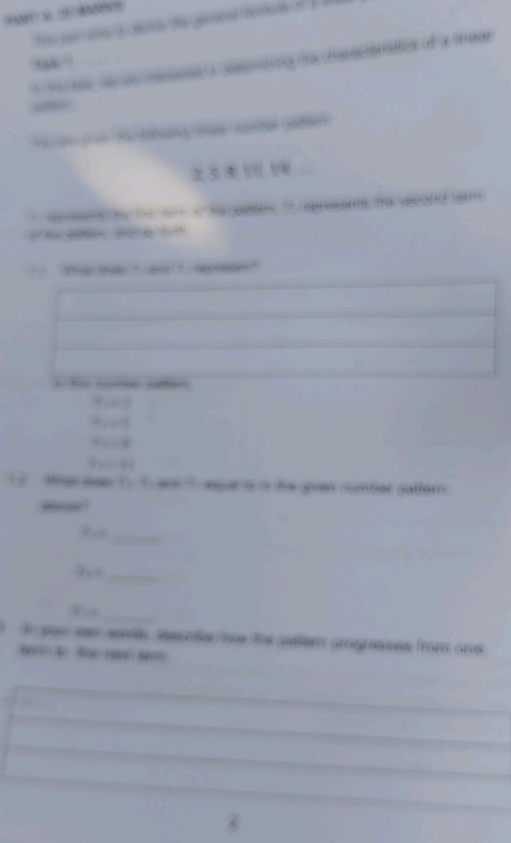 You are given the following number pattern: | StudyX