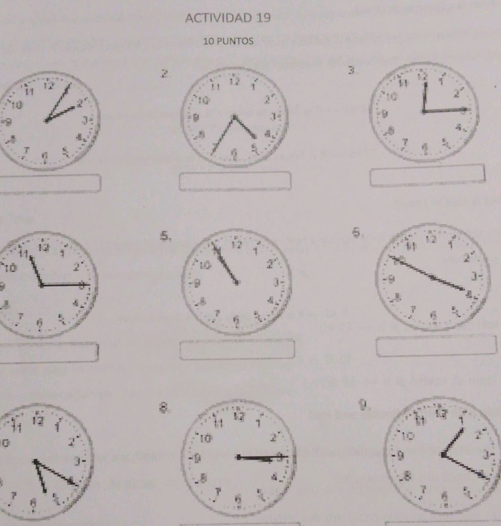 The image shows a series of clocks with | StudyX