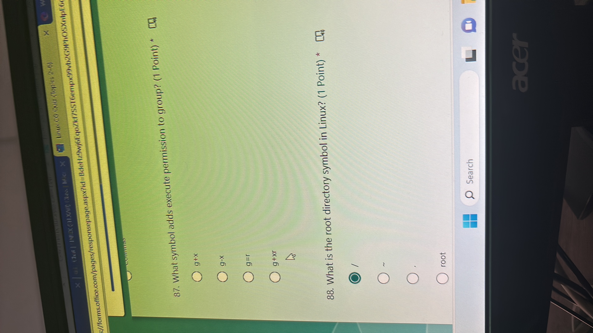 97. What is a filter in Linux? (1 Point) | StudyX