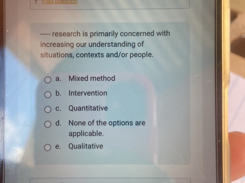 research is primarily concerned with | StudyX