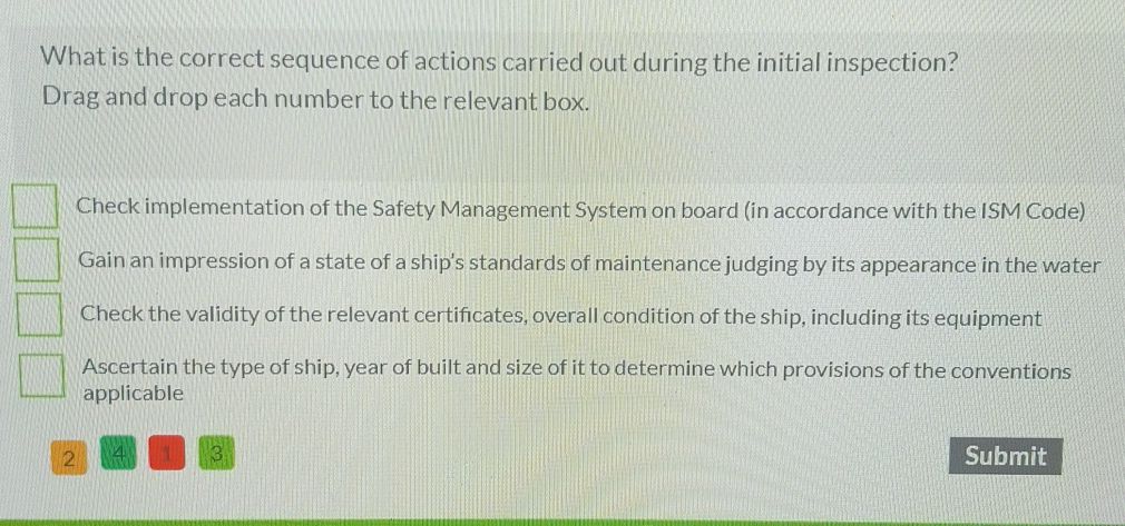 What is the correct sequence of actions | StudyX