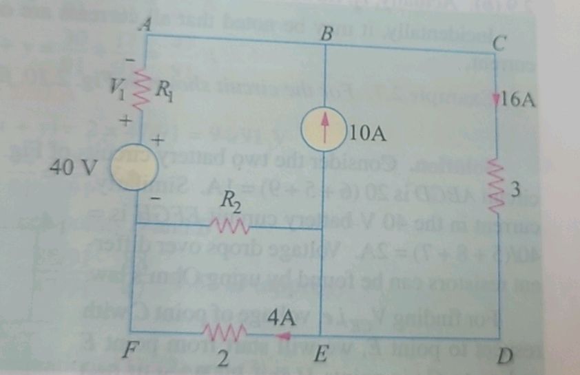 The image shows a circuit diagram with a | StudyX