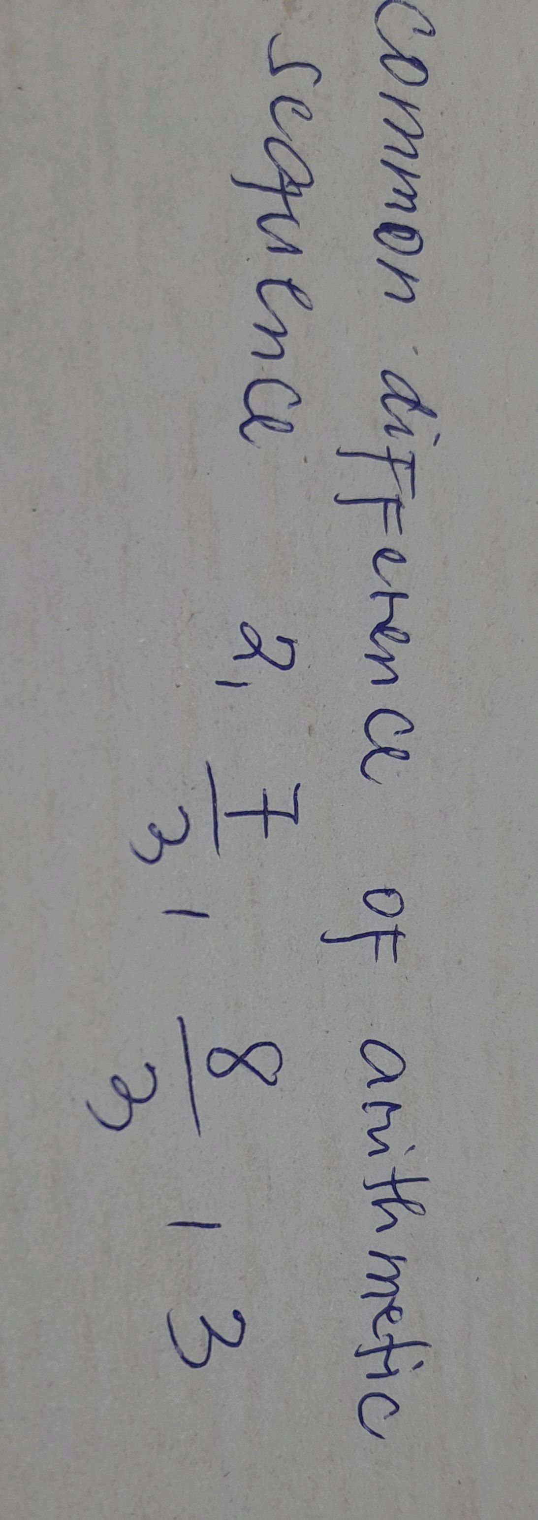 Common difference of arithmetic sequence 2, | StudyX