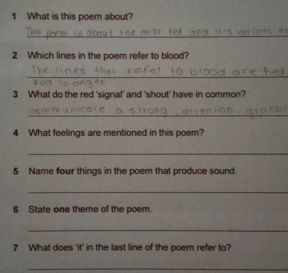 1 What is this poem about? This poem is | StudyX