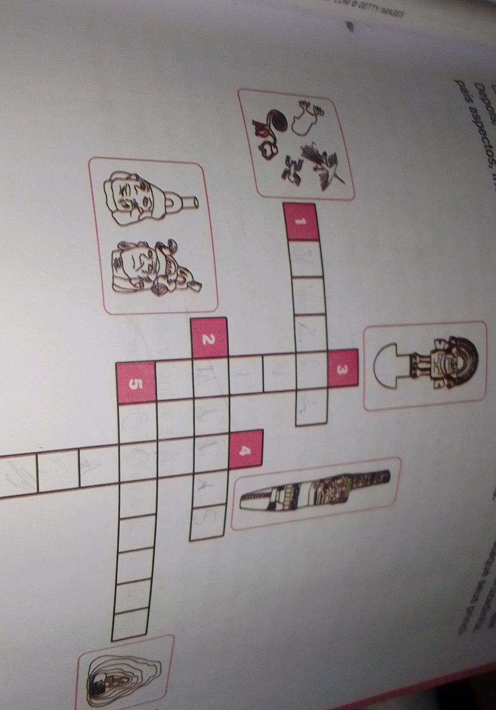 The image shows a crossword puzzle with | StudyX