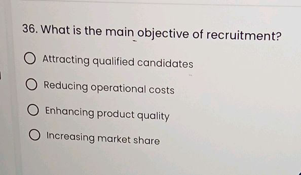 36. What is the main objective of | StudyX